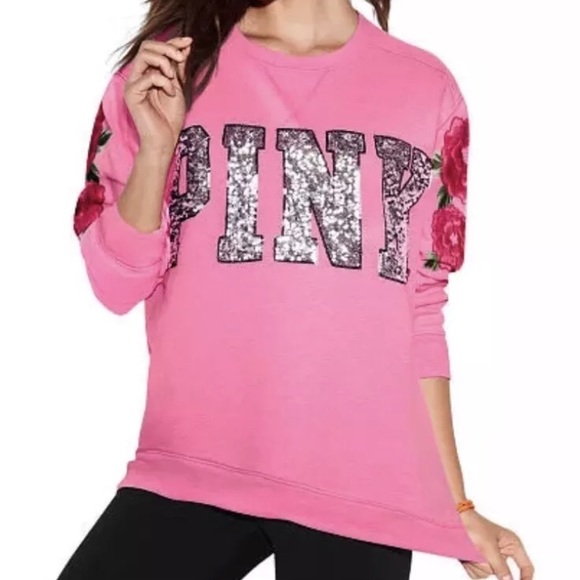 PINK Victoria's Secret | Tops | Rare Victorias Secret Pink Rose ...